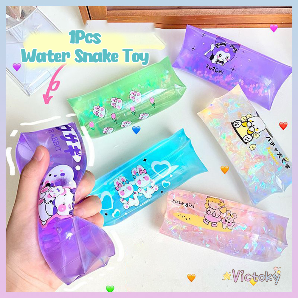 Victoky Funny Water Snake Squishy Toy Slippery Difficult to Catch ...
