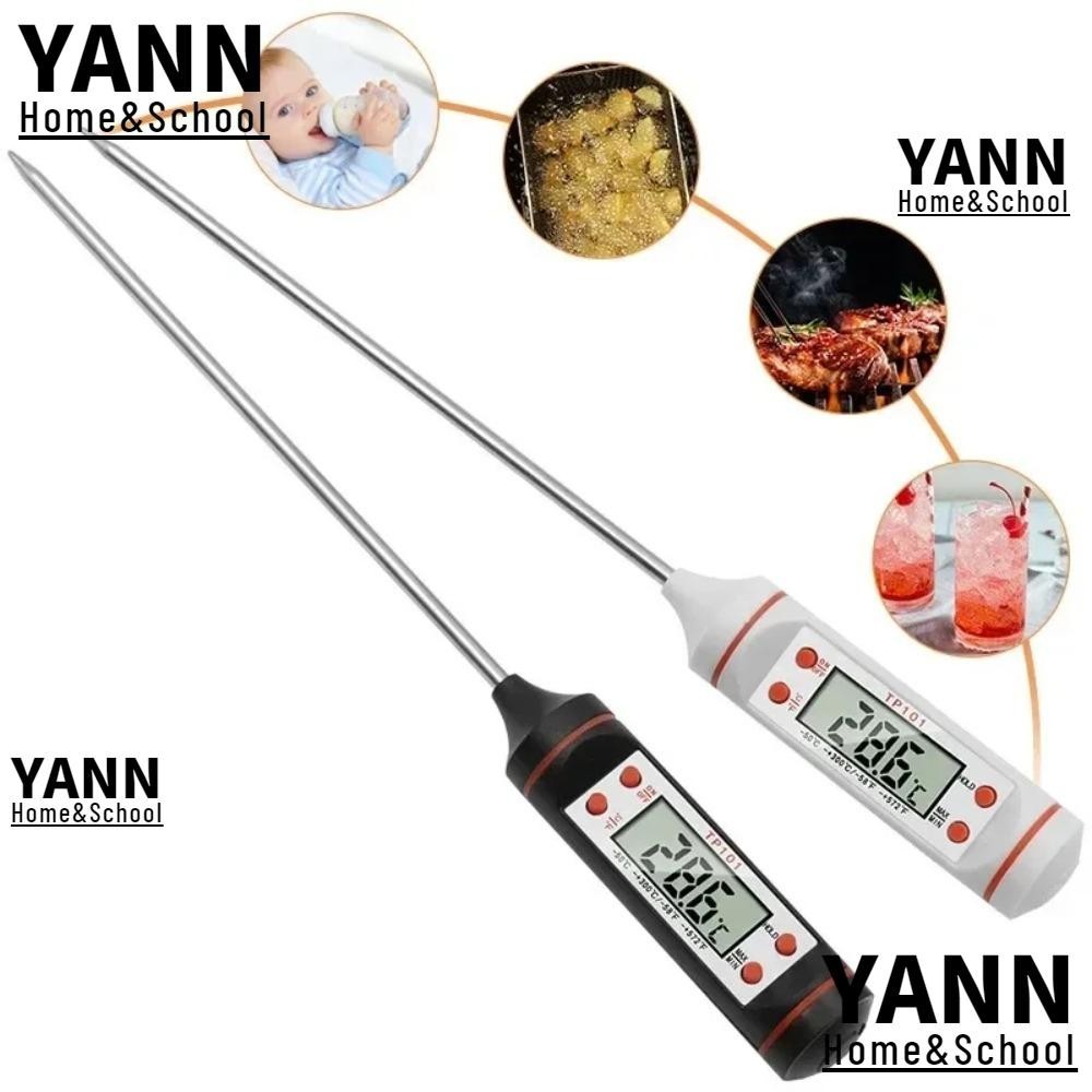 YANN Kitchen Temperature Meter, Electronic TP101 Food Thermometer ...