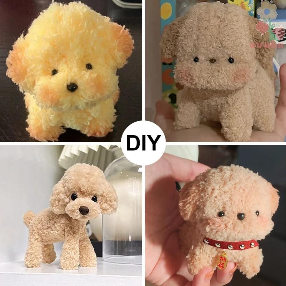 AVUKA Dog Plush Iron Wire Strip, Dog Felt Strip Dog Plush Twist Stick ...