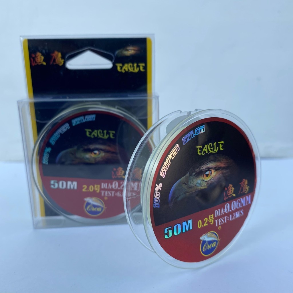 Orca Eagle 50m Super Soft and Sinking String Yellow Gold Color | Shopee ...