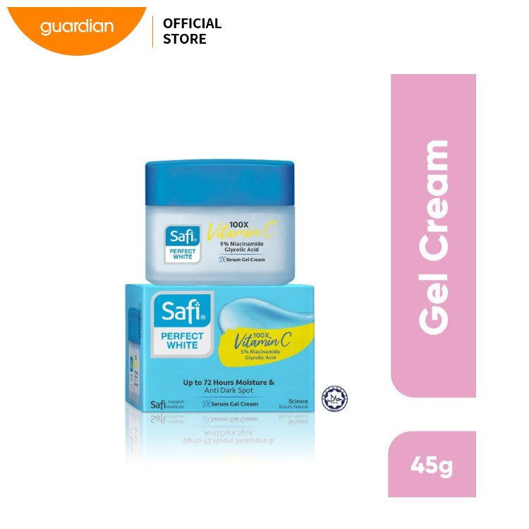 Safi Perfect White 3X Gel Cream 45g | Shopee Malaysia