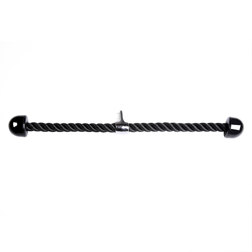 Tricep Rope Heavy Duty Nylon Pull Down Cable Machine Attachment for Gym ...