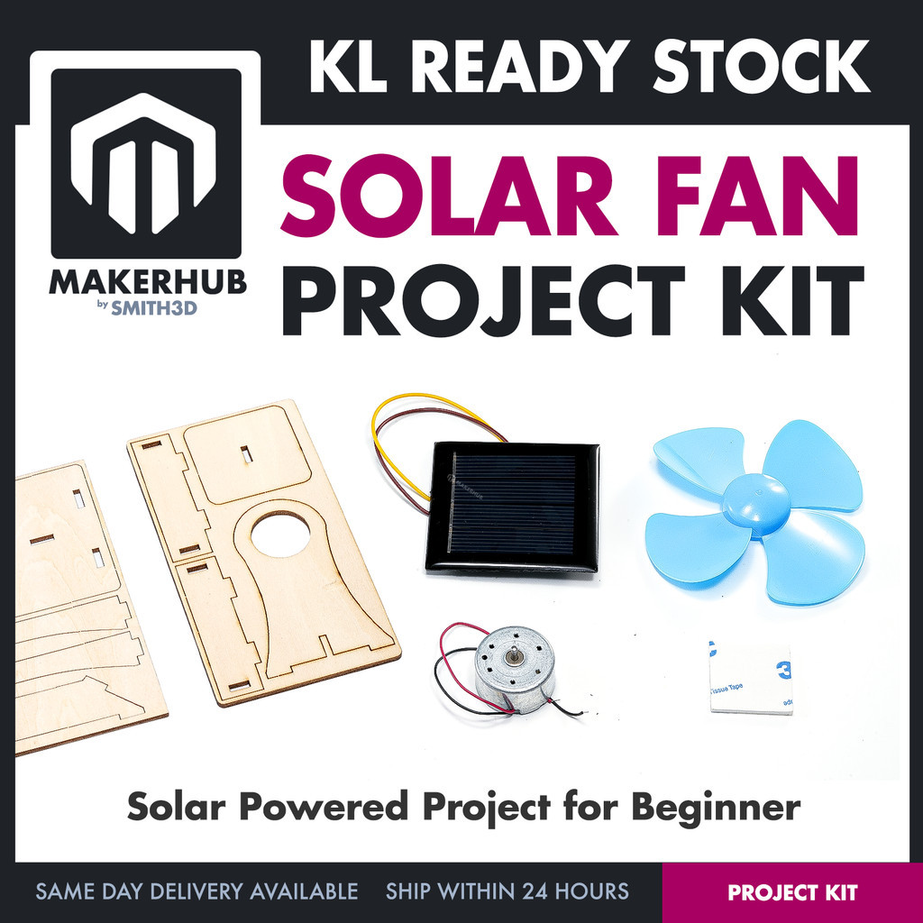 Solar Fan Project Kit Project RBT KSSR KSSM STEM Proejct | Shopee Malaysia