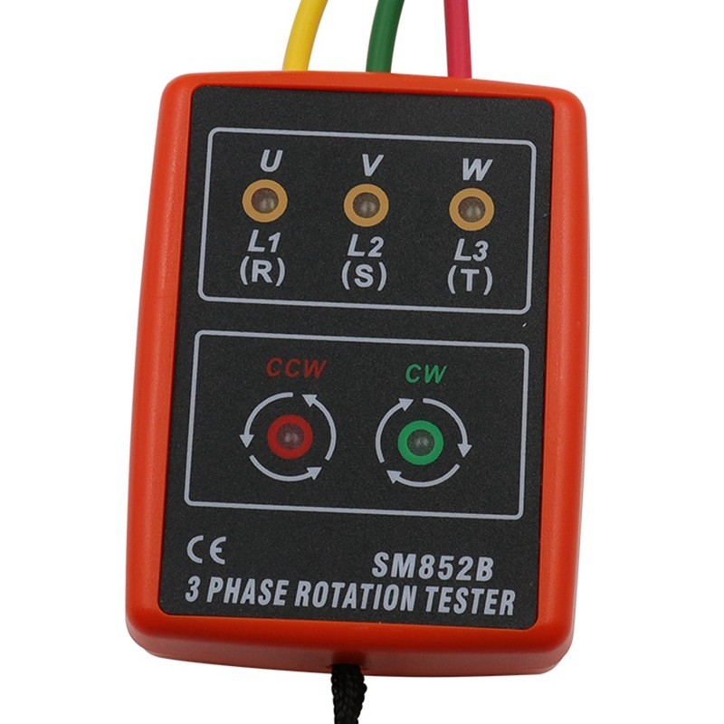 Indicator Meter Three Phase Rotation Indicator Meter 60V-600V AC ...