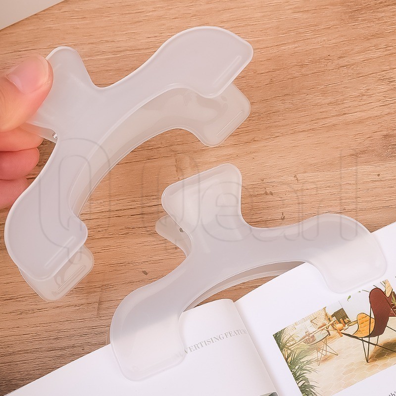 2Pcs Adjustable Arc Clip - Page Holder Book Clips - Data File Document ...