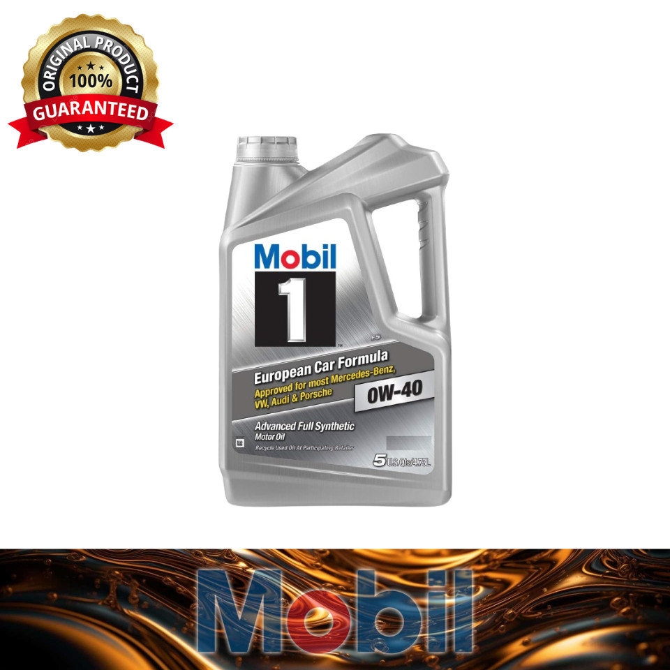 120760(OP) Mobil 1 ™ European Car Formula 0W-40 SN advanced fully ...