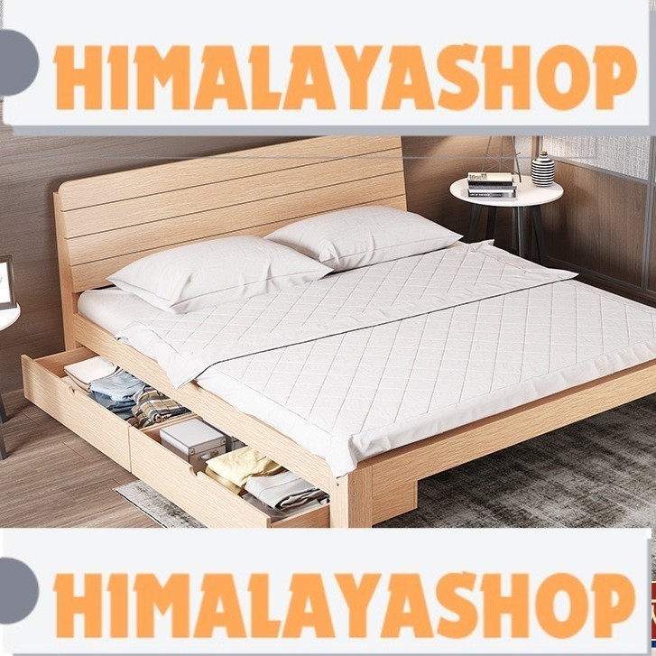 40cm height DIY Solid Pine Wood Bed Frame Single & Queen King Size ...