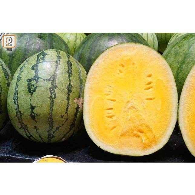 Biji Benih Tembikai Kuning Manis 10pcs/Sweet Yellow Watermelon Seeds ...