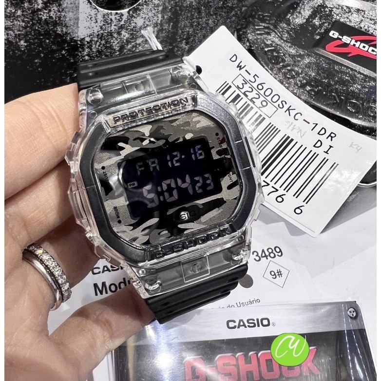 NEW AUTHENTIC CASIO G-SHOCK DW-5600SKC-1/ DW-5600 SERIES G-SHOCK with ...