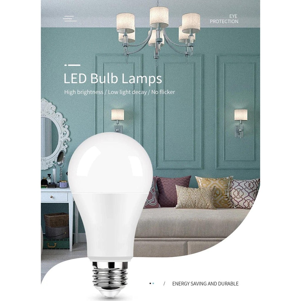 Mentol E27 LED Bulb 25W down light led Light Bulb Lampu Mentol Raya ...