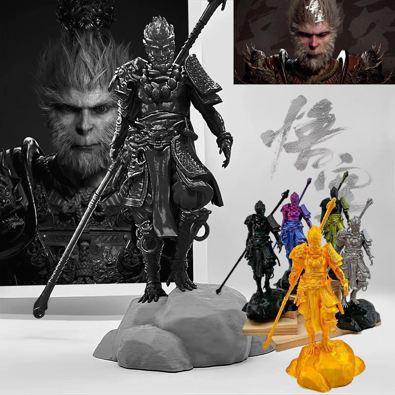 Black Myth Wukong 3D Creative Figure Ormanet Sun Wukong Character Model ...