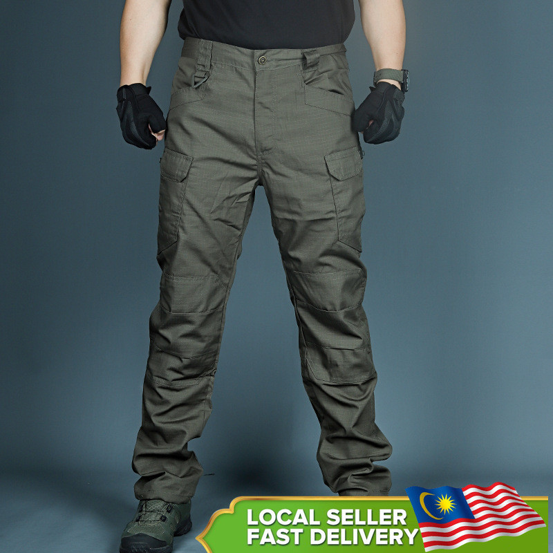 Bobby Men's Multi-function Pants Tactical Cargo Pants Outdoor Working ...