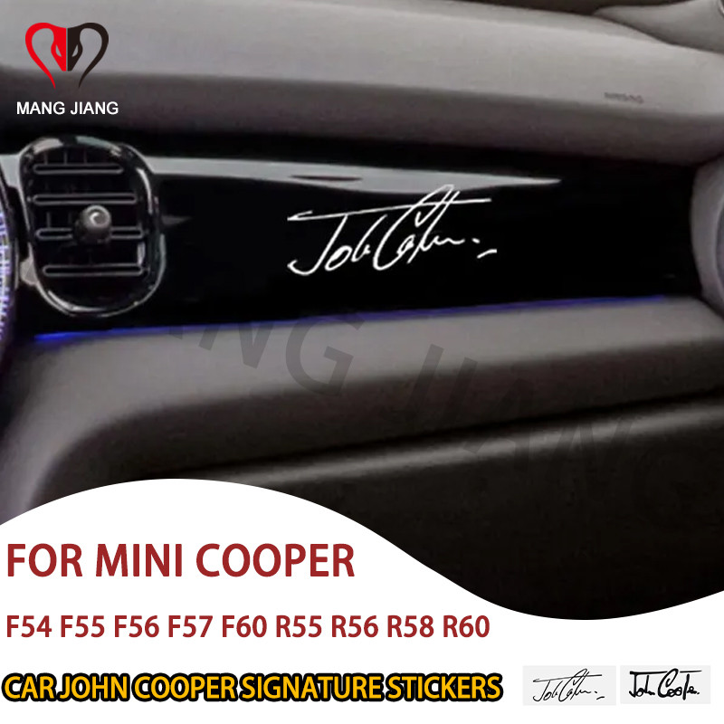 Car Dashboard Door Body Vinyl Sticker For Mini Cooper F54 F55 F56 R55 ...