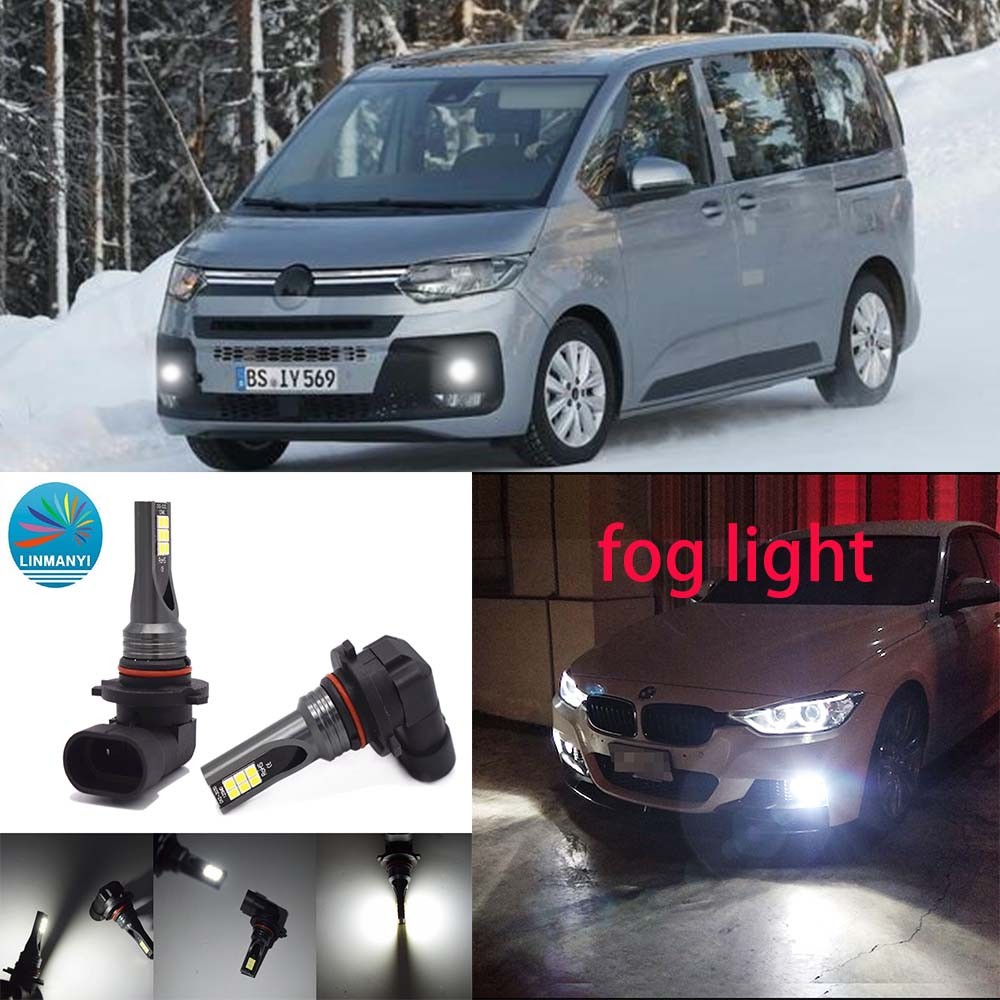 For VW Multivan mk5 2010-2023 (Fog Lamp) -Front LED LAI Bulbs 6000K 12V ...