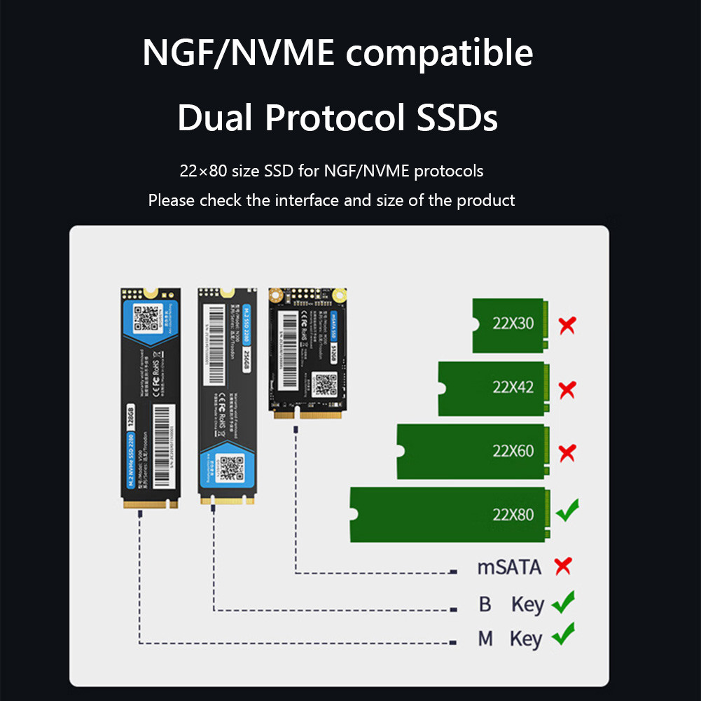 Solid State Disk Drive Radiator Cooler M.2 NGFF NVME 2280 SSD Heatsink ...