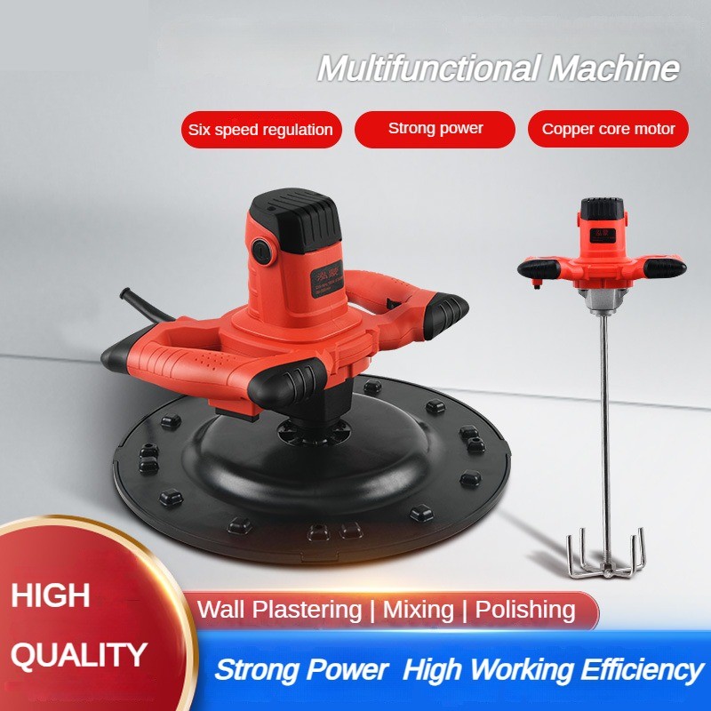 High Power Electric Troweling Machine Cement Mortar Wall Plastering ...