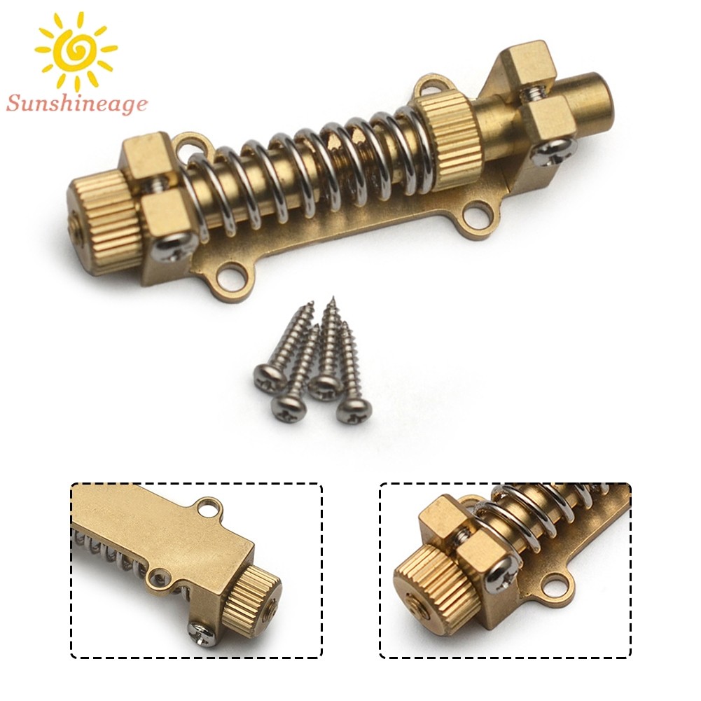 【SUNAGE】Electric guitar Brass Tremolo Bridge Stopper Stabilizer ...