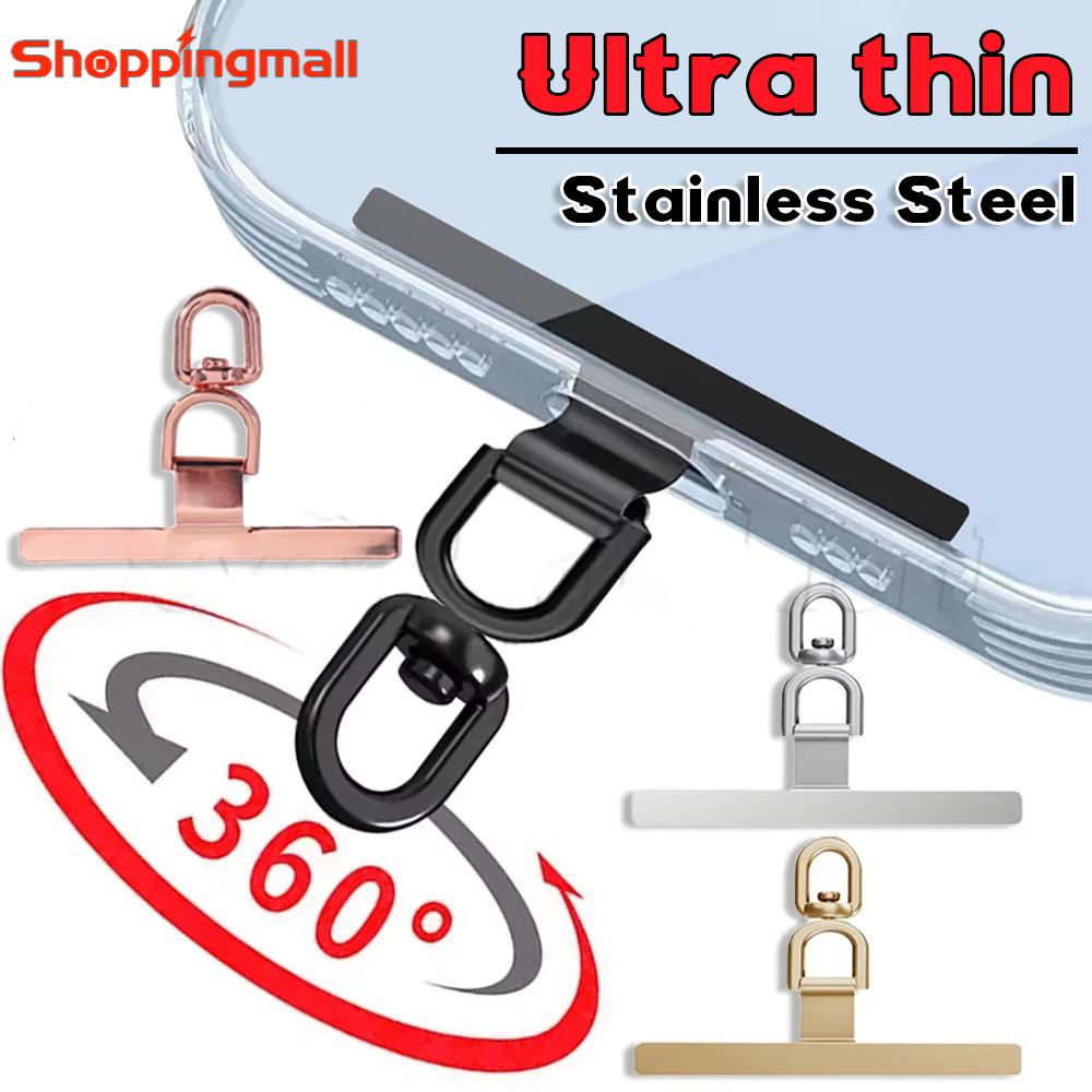 Ultra-Thin Stainless Steel Phone Lanyard Card - Universal Anti Lost ...