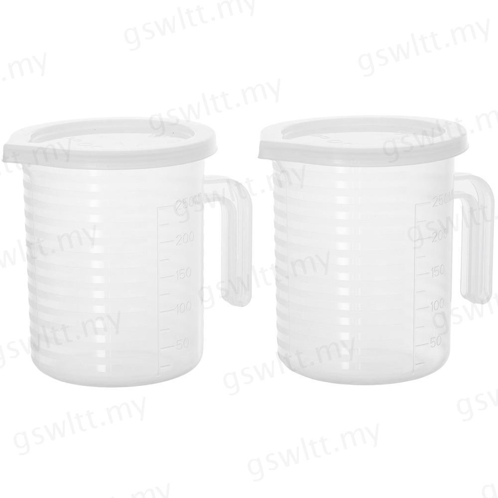GSWLTT Liquid Measuring Mixing Cups, 250ml Graduated Measuring Beaker ...