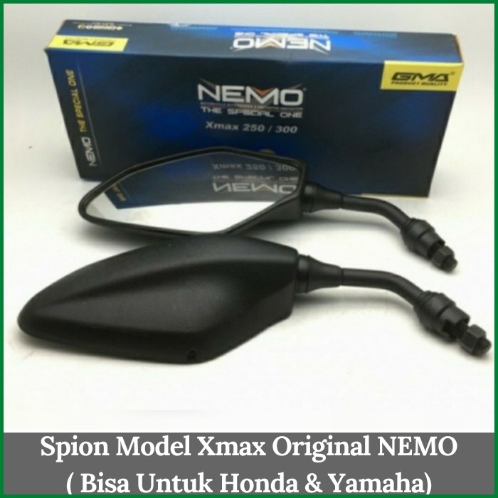 Universal Rear View Mirror Model Xmax - NEMO Aerox Vario 125 150 160 Lexi 155 Nmax Beat All ...