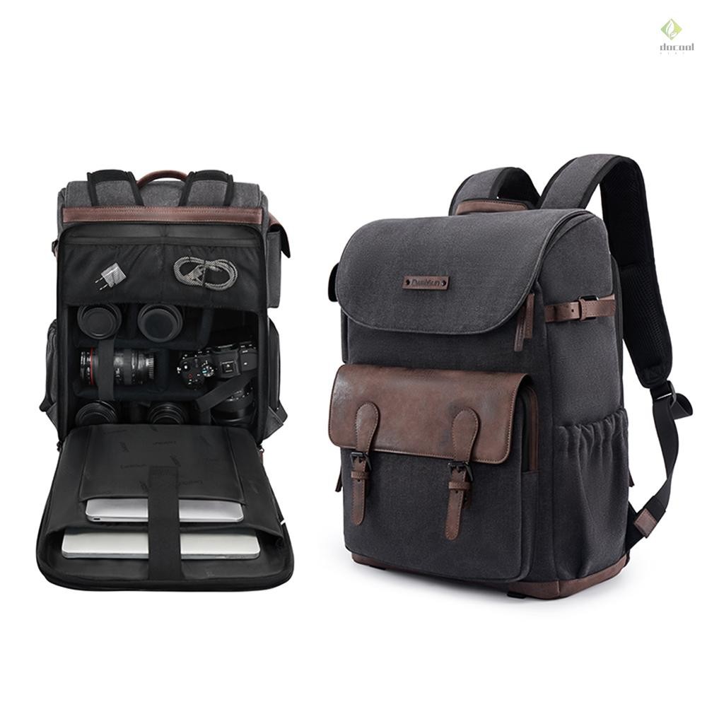 Cwatcun D128 Camera Bag Camera Backpack Photography Backpack Large ...
