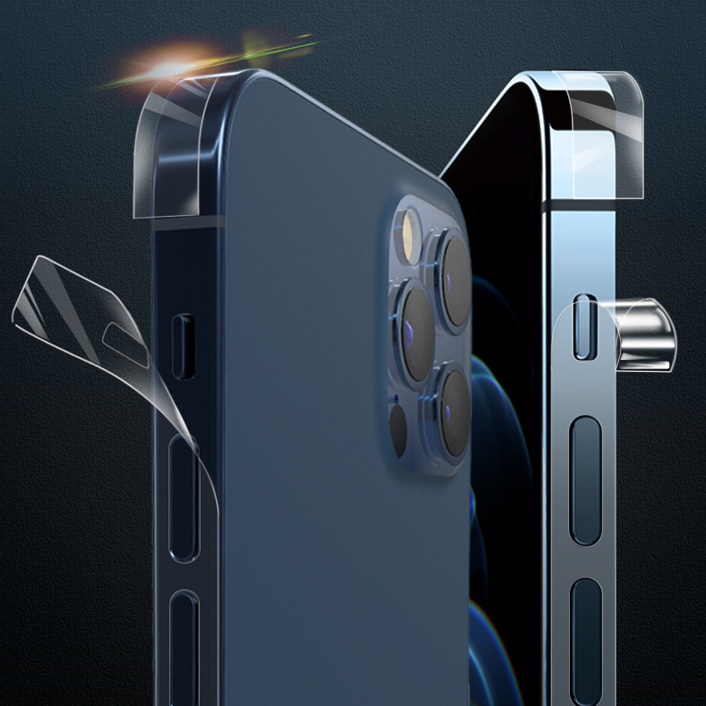 iPhone16 16Pro 16PrMax 16Plus 2Sets HD Clear Matte Frosted Side Edge ...