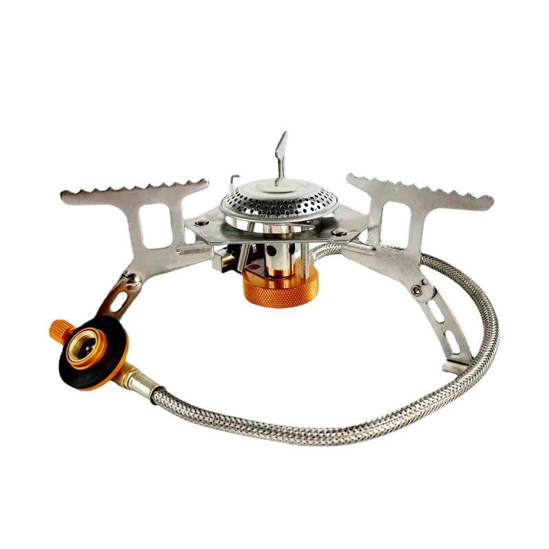Outdoor Portable Camping Stove Head Split Gas Furnace Flat Gas Tank ...