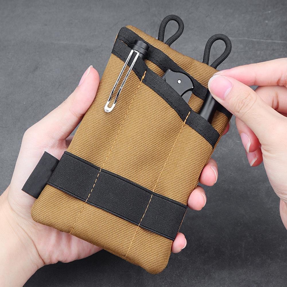 Tactical Coin Purse Canvas Card Holder edc Storage Pouch Storage Bag ...