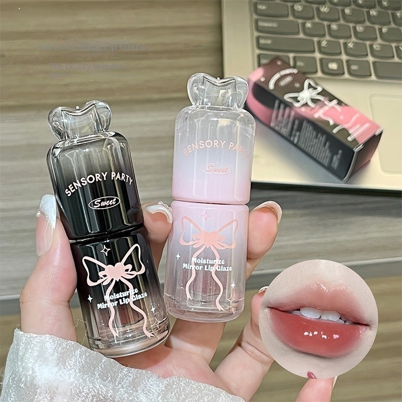 SENSORY PARTY Exquisite Lip Gloss Mirror Finish Moisturizing Not Easy ...