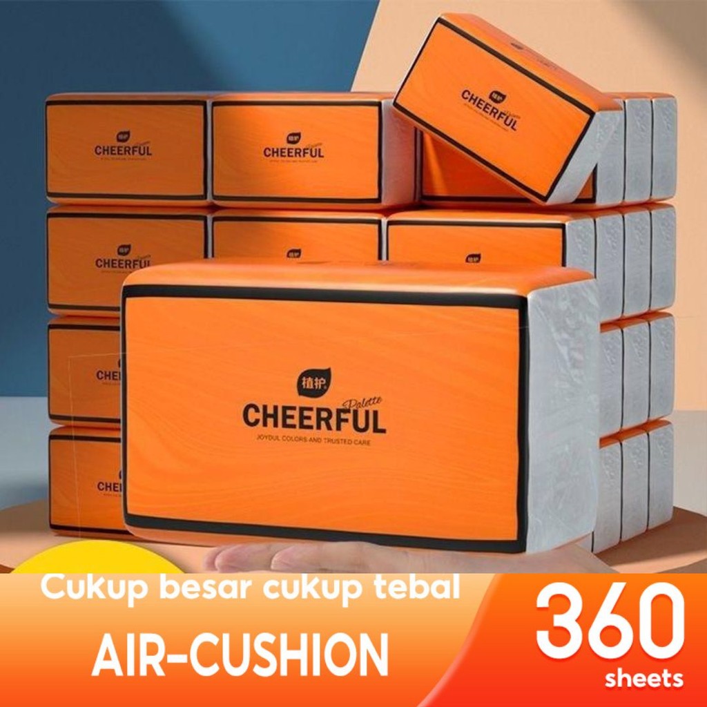 (20 Packs) CHEERFUL tissue facial tissue pocket tissue Botare Air ...