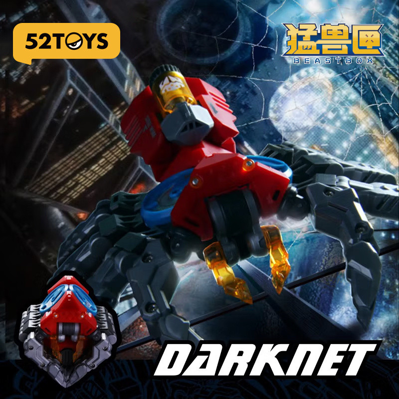 Beast Box Series Dark Net Hunter Spider Transformable Mecha Assembled ...