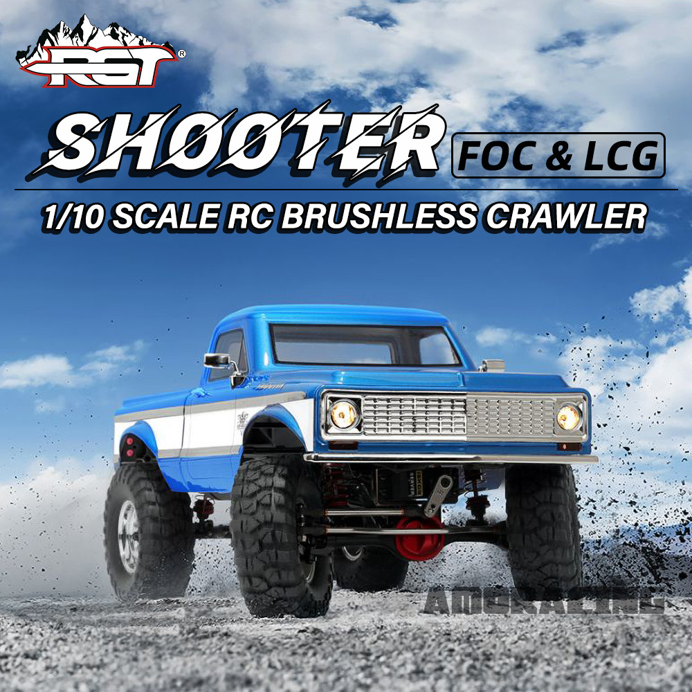 RGT 136100 PRO SHOOTER Brushless 4WD RTR 1/10 Scale RC Electric Remote ...