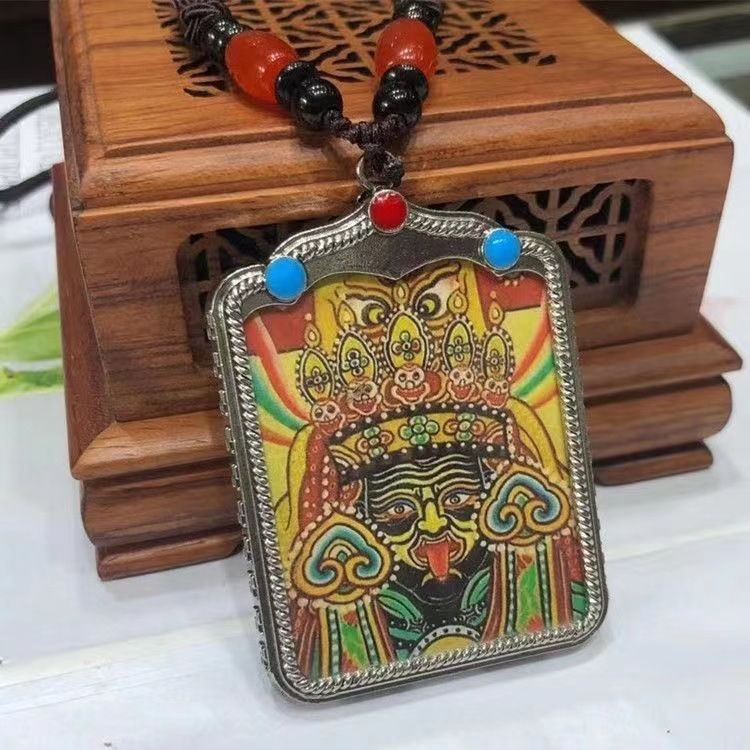 Tibet Zakilam Tibetan Wu Box Nepal Painting Box Thangka Portable ...