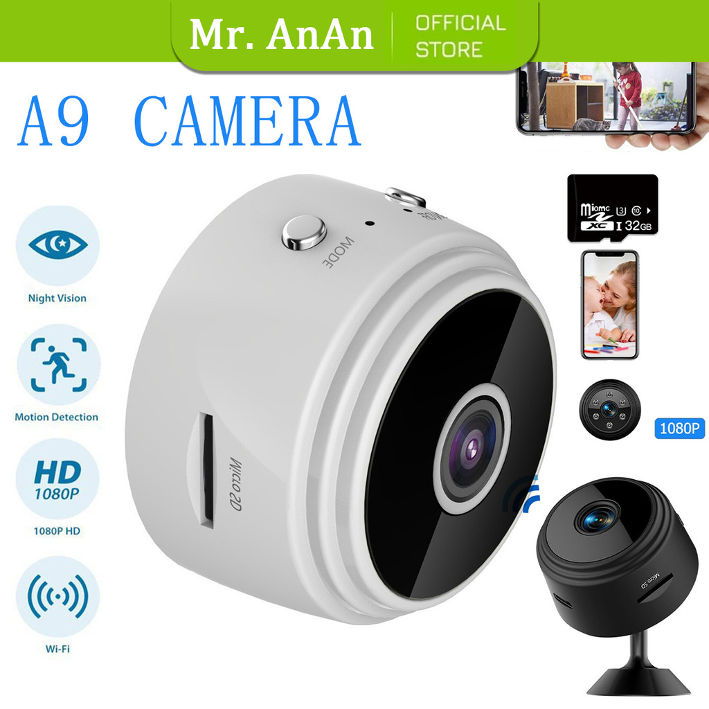 A9 Mini Camera 1080P HD Ip Camera Night Version Voice Video Security ...
