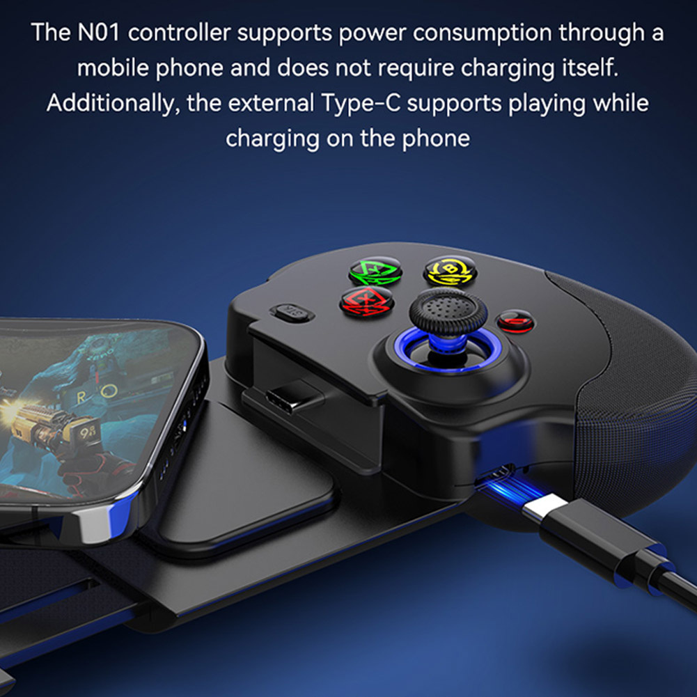 Gamepad Joystick 6-Axis Gyro Wired Control Joystick Hall Effect for ...