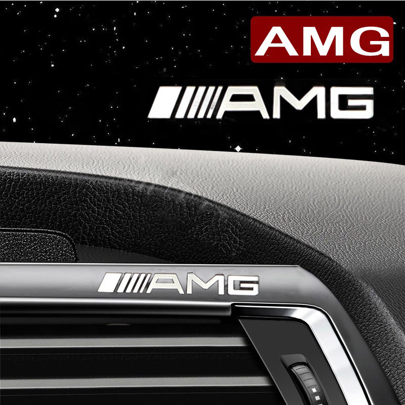 [Ready Stock] AMG/Mercedes Benz Creative Metal Decoration Waterproof ...
