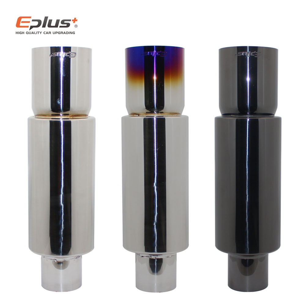 EPLUS Car Exhaust Pipe Muffler Tail Pipe Universal High Quality ...