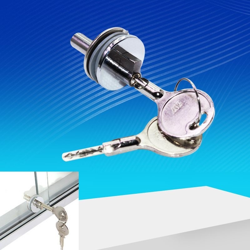 Glass Lock Jewelry Cabinet Door Lock Sliding Door Lock Window Lock ...