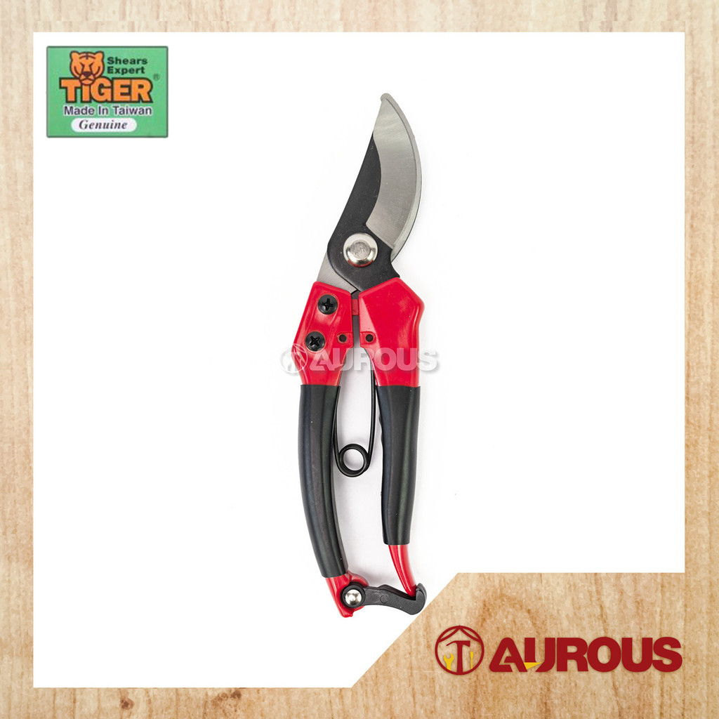 TIGER 8 INCH CURVED BLADE FLOWER CUTTER PRUNING SHEARS K-800 | Shopee ...