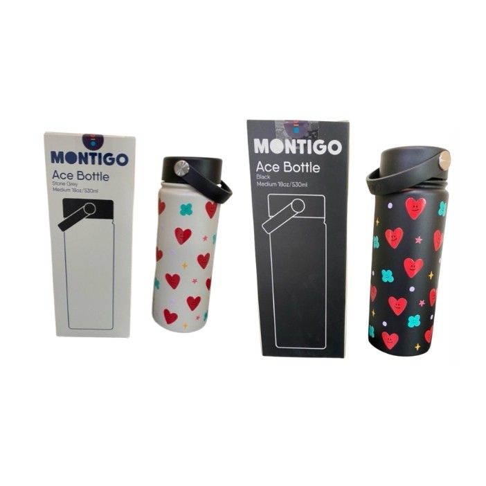 Montigo Ace Mini Bottle Stone Grey/Black Love/lavender 18oz/530ml ...