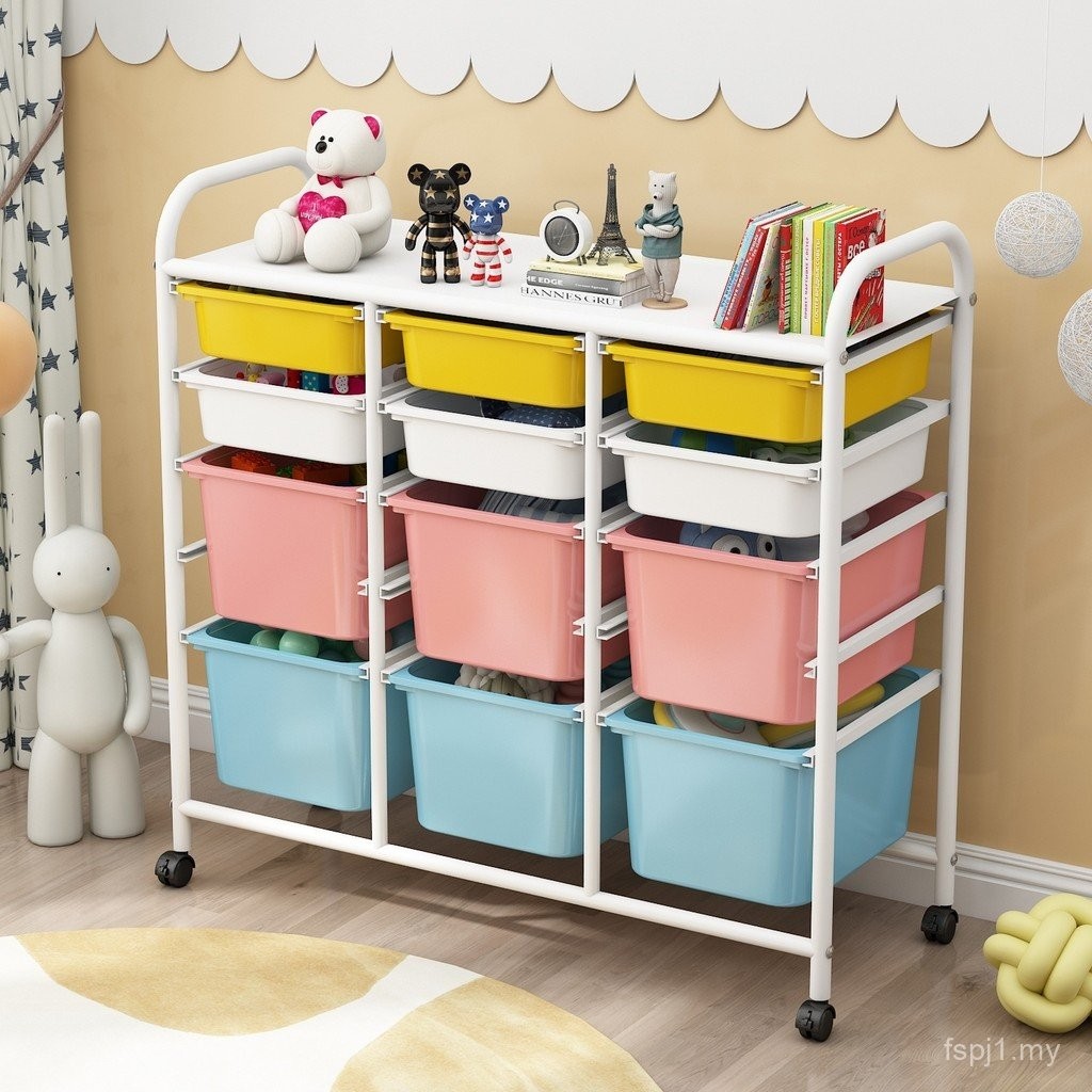 [1186 Orang Dikumpul] Rak Penyimpanan Mainan Kanak-Kanak Rak Buku Mudah ...