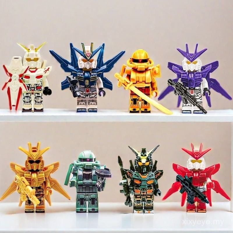 Gundam Building Blocks Minifigures SWAT Phantom Ninja Minecraft ...