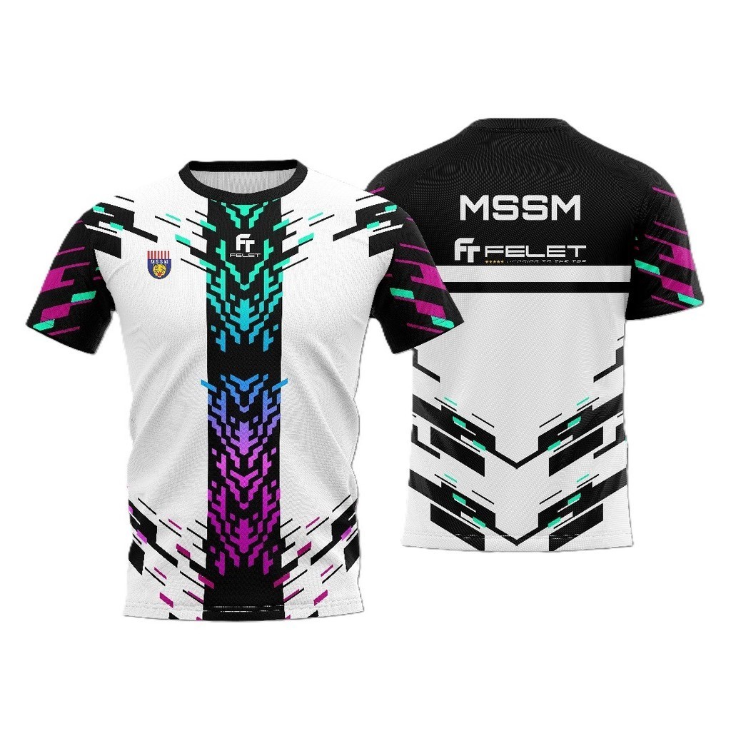 FELET MSSM 2024 SHIRT SPORT SHIRT SUKAN CLOTHES 100% ORIGINAL BY FLEET ...