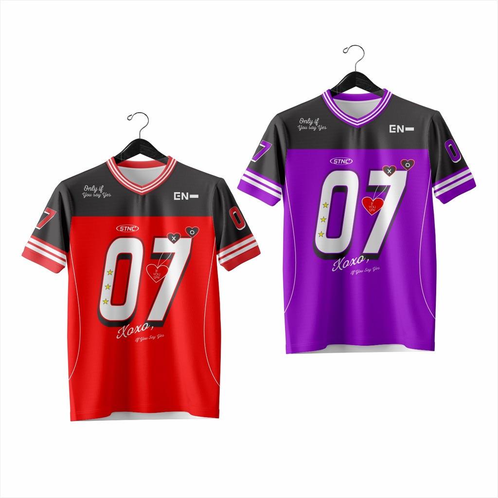 ENHYPEN KAOS JERSEY / KPOP ENHYPEN JERSEY / KOREA ENHYPEN JERSEY ...