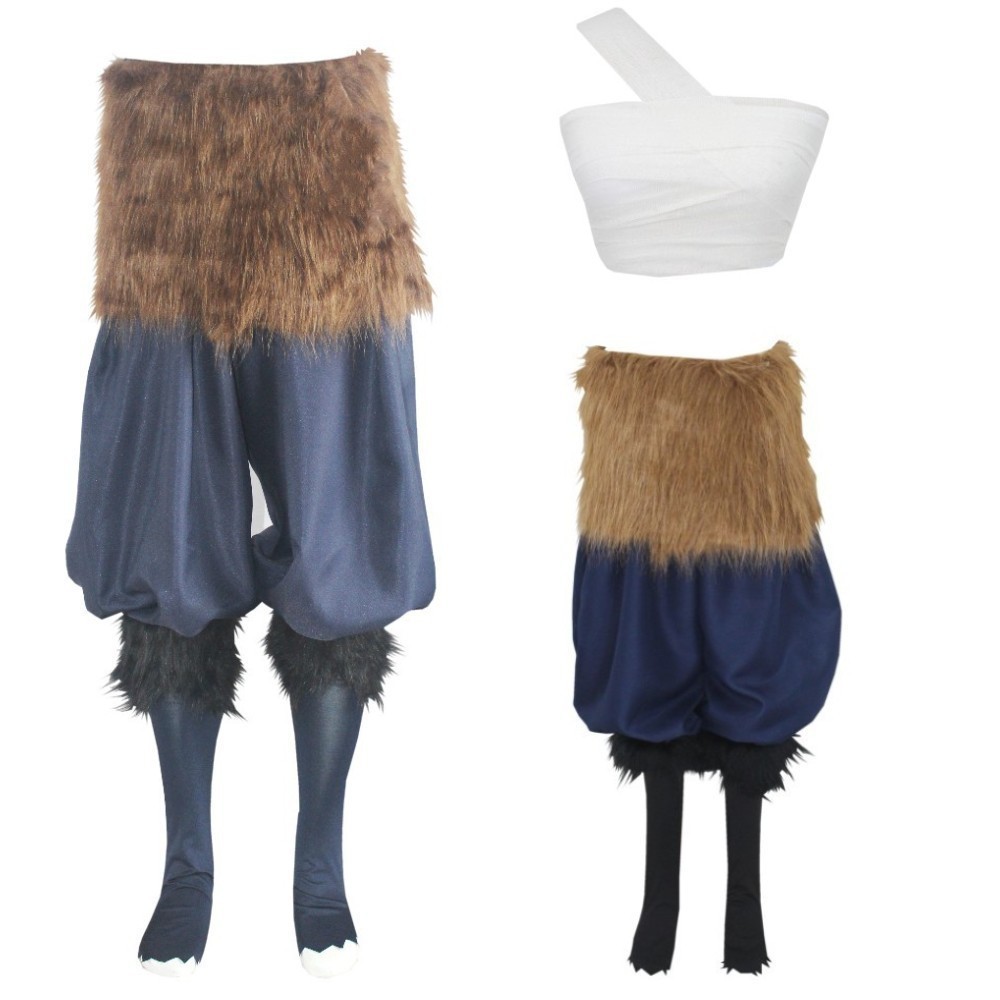 Demon Slayer Inosuke Hashibira Cosplay Costume - Ready Stock | Shopee ...