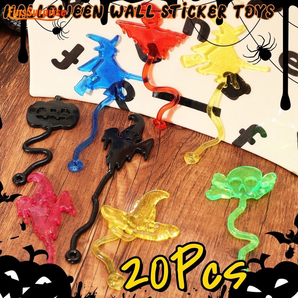 Halloween Children Prank Toys - Colorful Stretchable Sticky Props ...