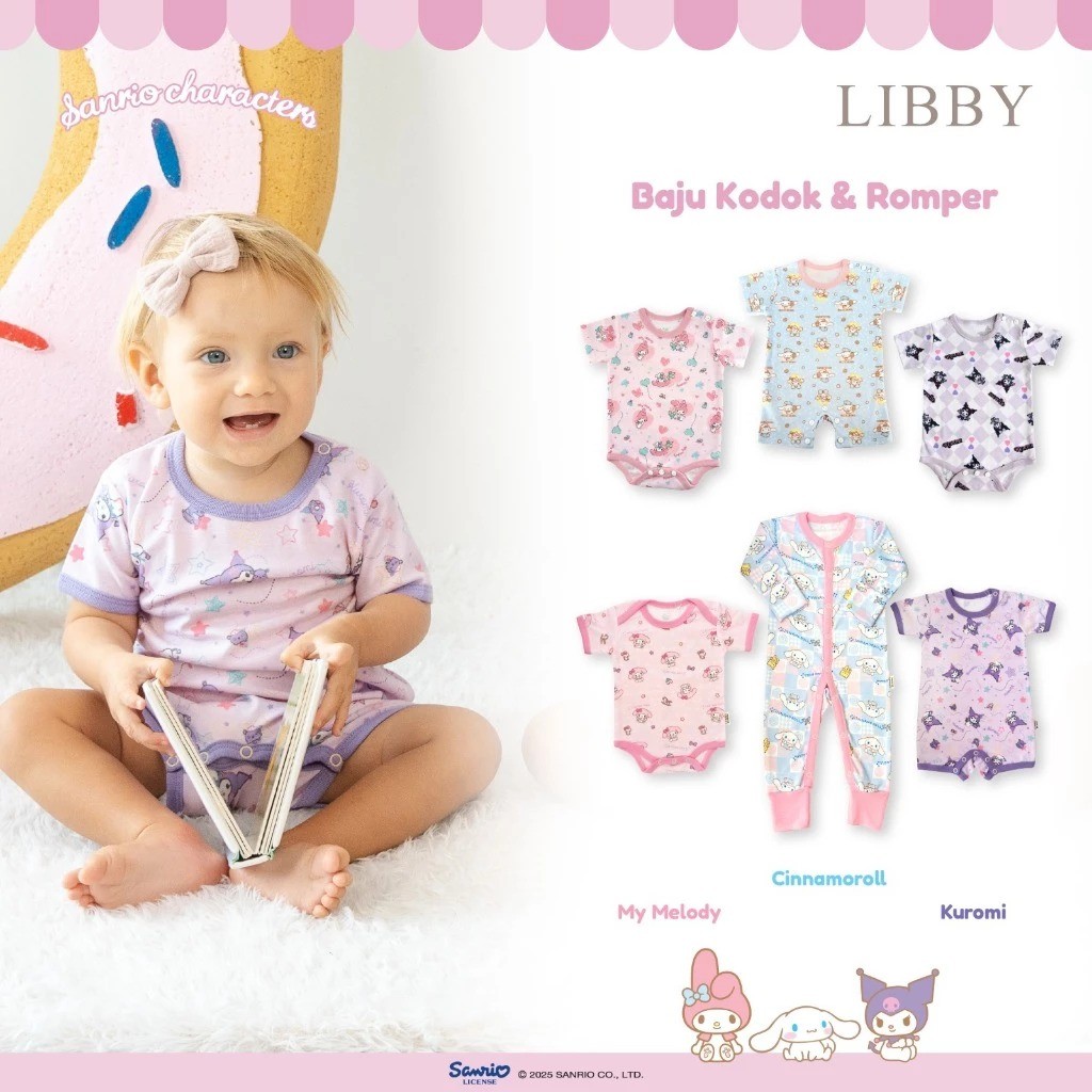 LIBBY Baby Girl's Rectangular Jumper (SANRIO Motif) | Shopee Malaysia