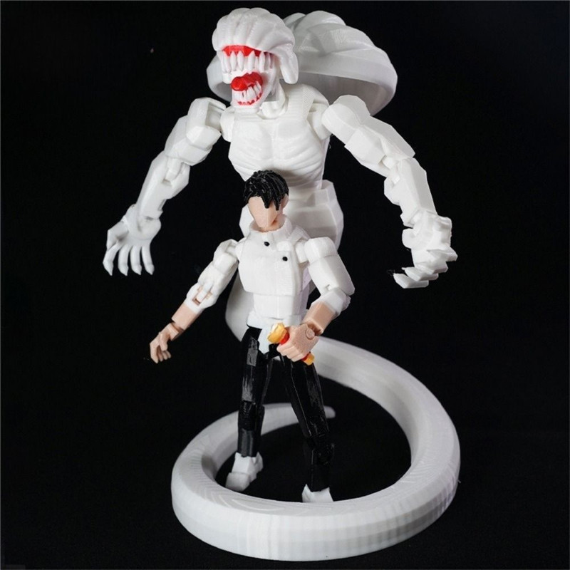 3D Printed Jujutsu Kaisen Yuuta Katana Action Figures Dummy13 Rika ...