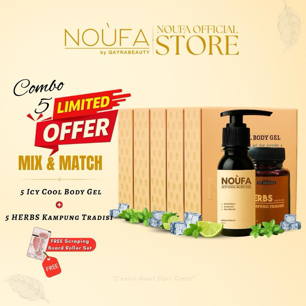 ( 1 BOX ) NOÚFA Body Gel Kikis Lems QAYRA BEAUTY READY STOCK HKT ...