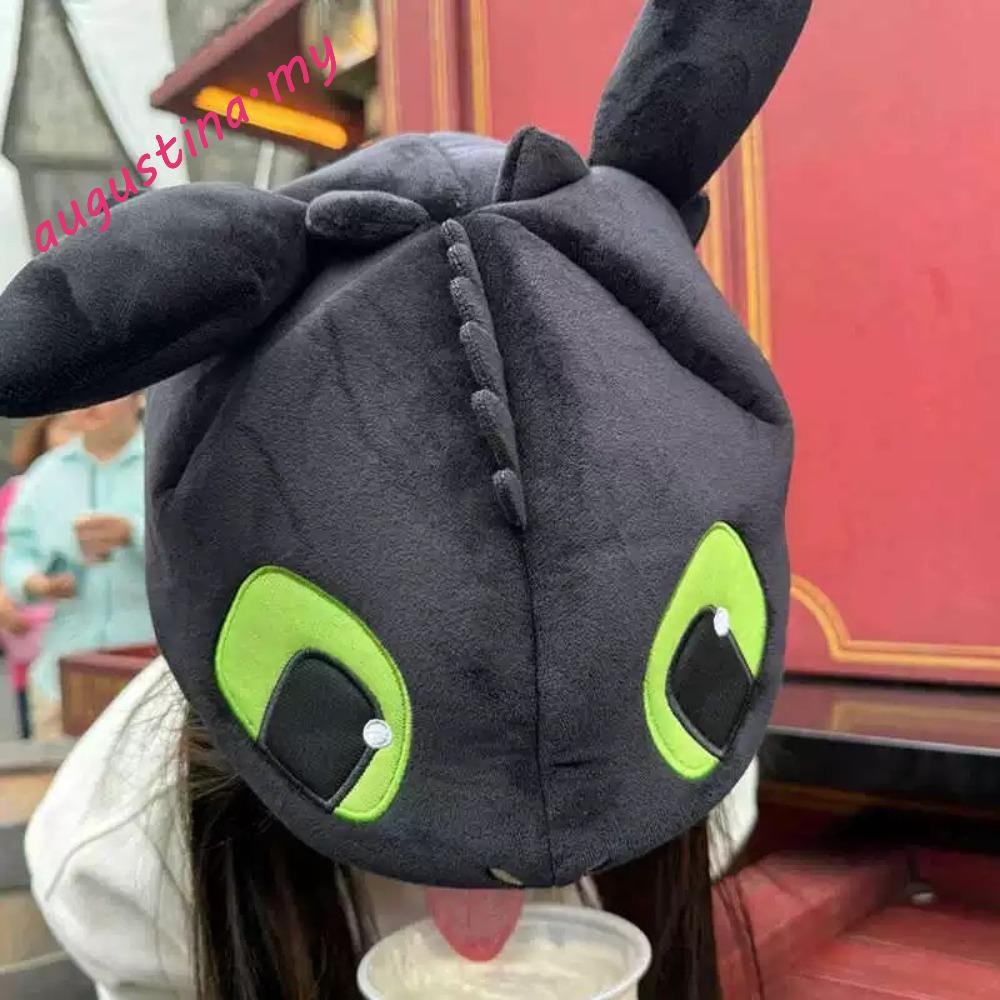 AUGUSTINA How To Train Your Dragon Cap, Creative Plush Toothless Berets ...